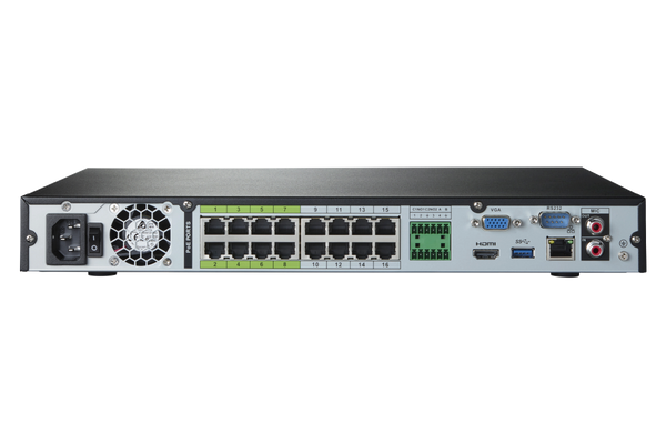 Lorex 4K 32-Channel 8TB Wired NVR System with Nocturnal 4 Smart IP Bul ...