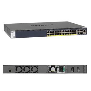 Netgear M4300 24x1G PoE+ Stackable Managed Switch with 2x10GBASE-T and ...