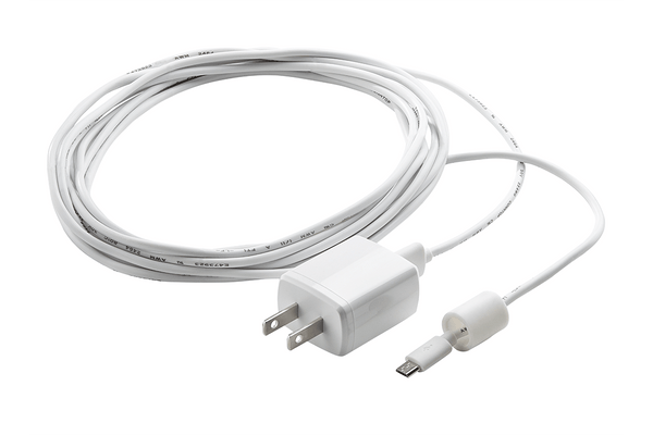 Lorex White Power Adapter for Wire-Free Cameras with Weatherproof Cove ...